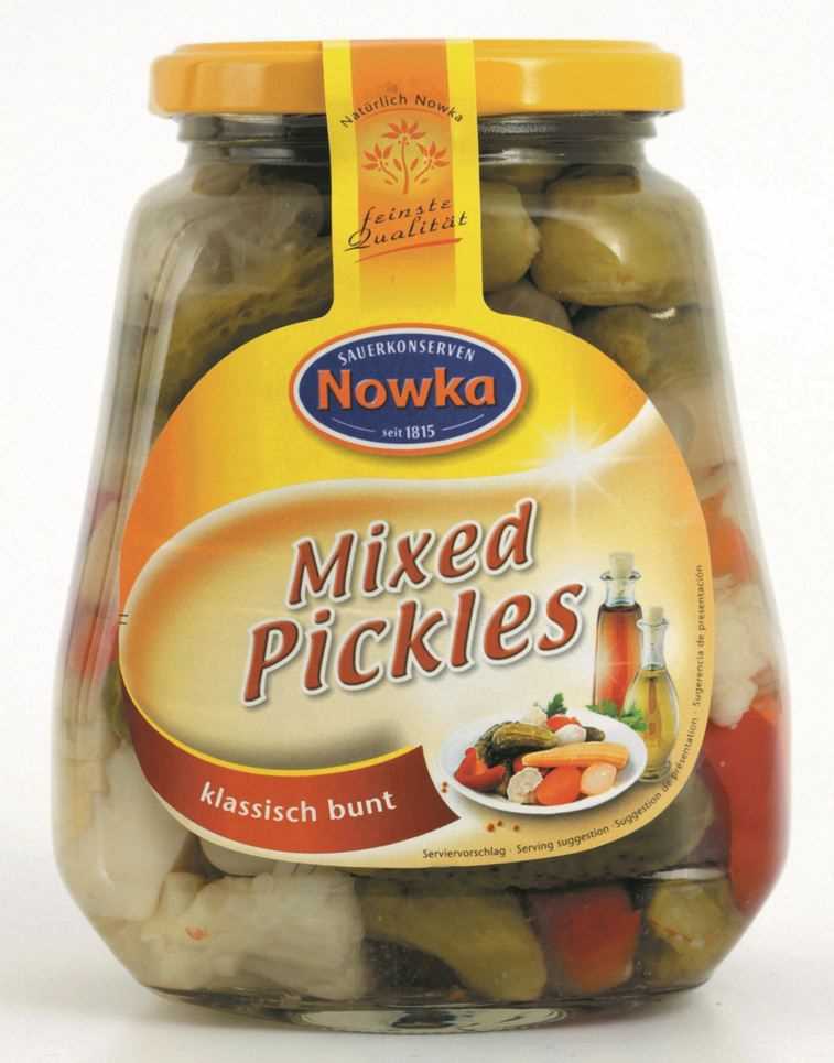 Nowka Mixed Pickles 580 ml | Salate | Gemüse | Alfred Paulsen