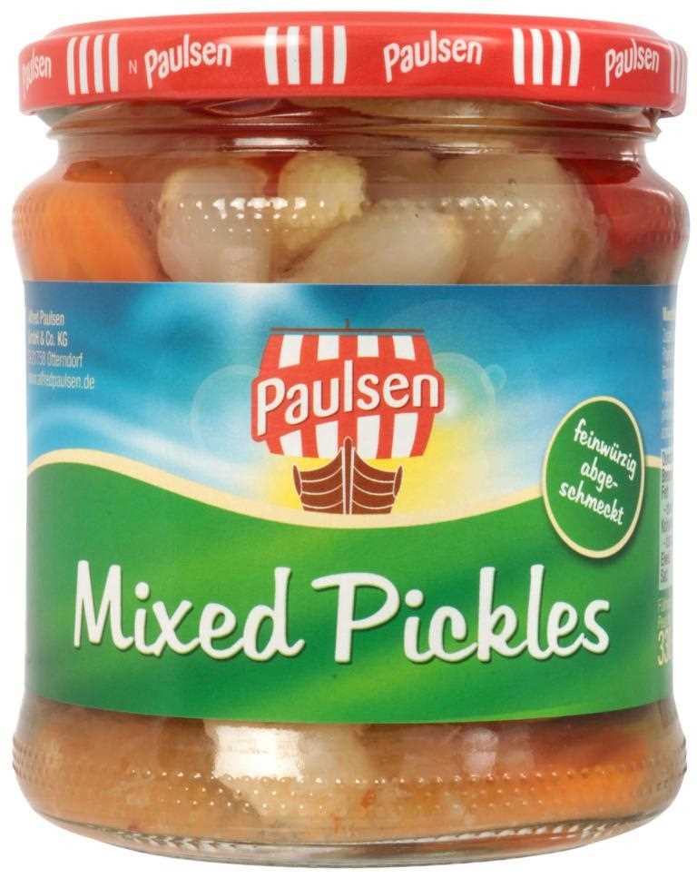Paulsen Mixed Pickles 370 ml | Salate | Gemüse | Alfred Paulsen