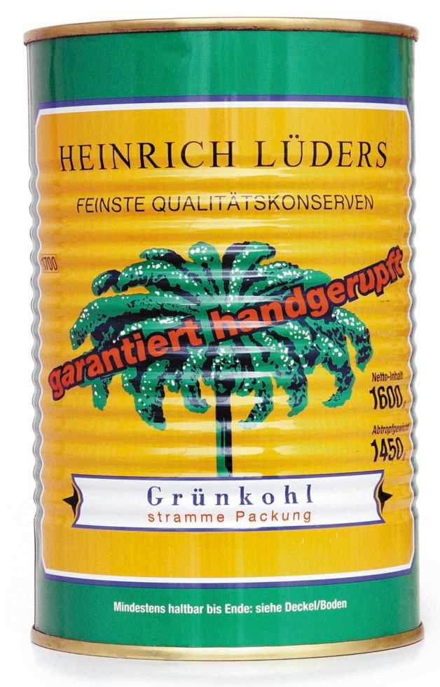 Lüders Grünkohl handgerupft 1.700 ml | Meist gekauft | Alfred Paulsen